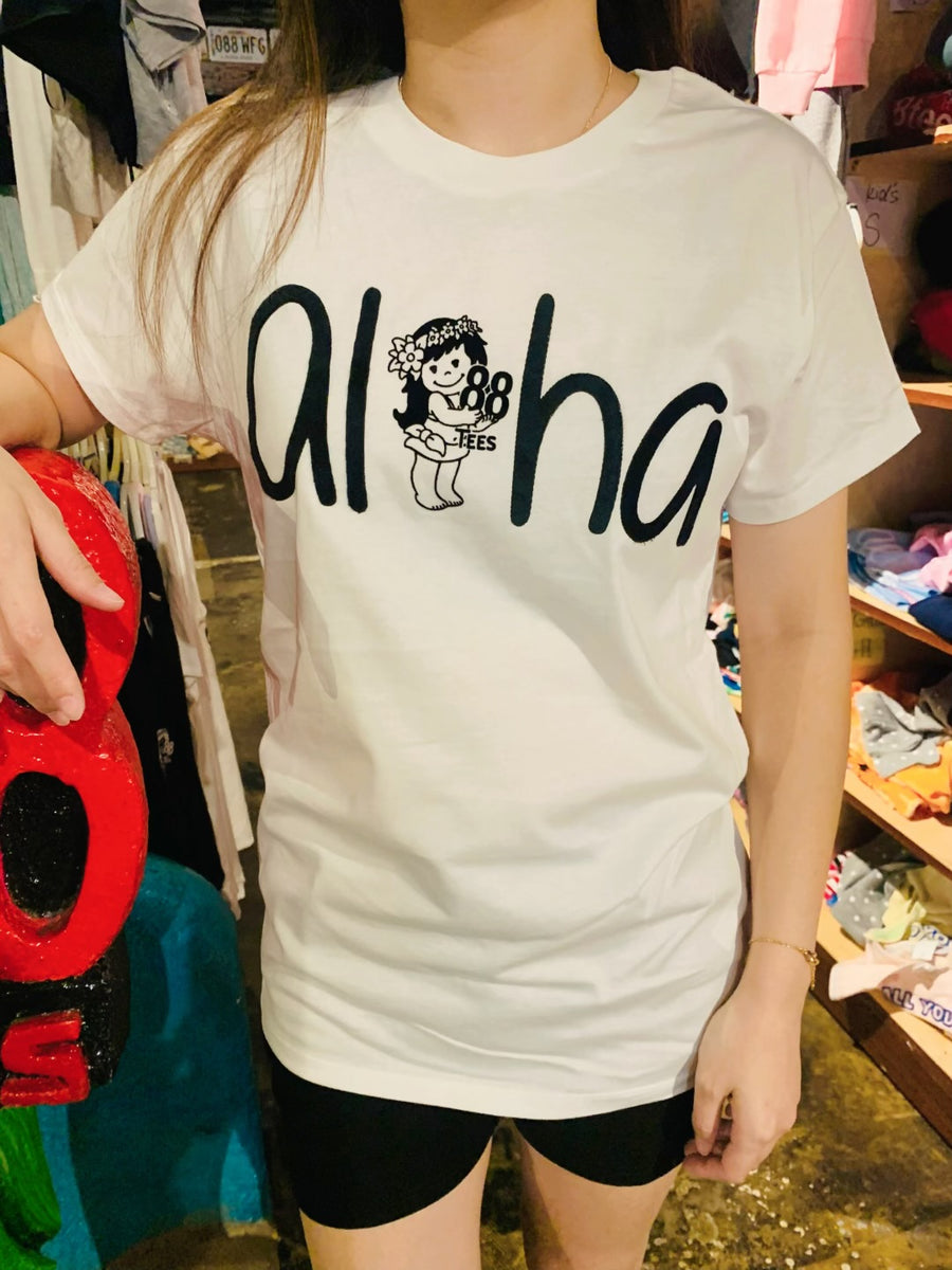 Womens ALOHA YAYA tee – 88 Tees - Honolulu, Hawaii